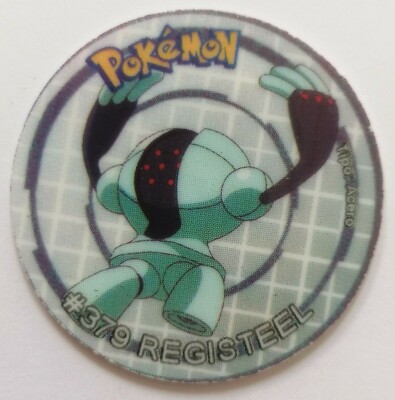 TAZO POKEMON ELECTRIC #379 Registeel 2019 Hoenn PERU South America Pogs ...