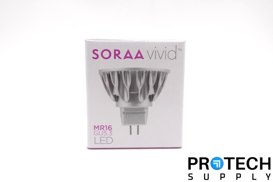 Soraa Vivid MR16 / LED Bulb GU5.3 2700K 25° / SM16-07-25D-927-03 NEW w ...