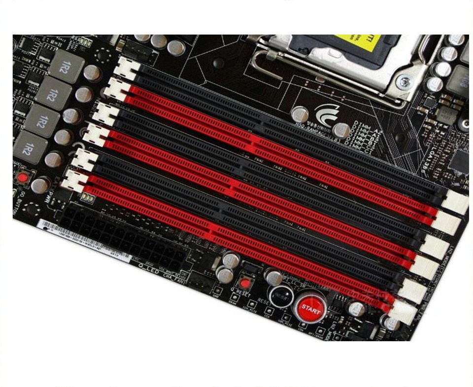 For Intel X58 For ASUS Rampage III Formula DDR3 Desktop Motherboard LGA ...