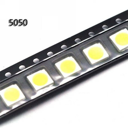 50pcs White SMD LED Light Emitting Diode 5050 5x5mm | eBay