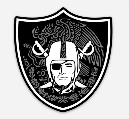 Las Vegas Raiders Mexico MAGNET - Football former Raiders Oakland NFL ...