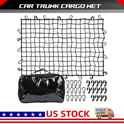 Large Cargo Nets for Pickup Trucks 5x7 Heavy Duty Bungee Netting 16 ...