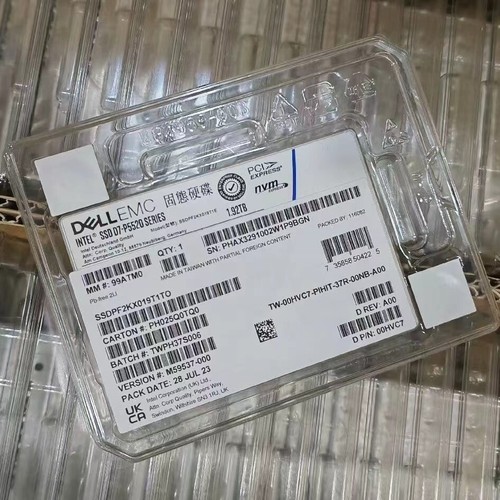 1.92TB Intel SSD DC P5520 Series NVME U.2 2.5" DELL EMC SSDPF2KX019T1TO ...