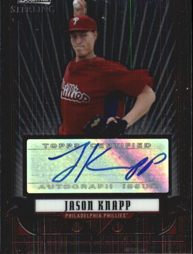 2008 Bowman Sterling Prospects #JK Jason Knapp Auto - NM-MT | eBay