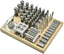 Forming Dapping Swage Block Steel U-channel 7 Hammers - 6 Rounds 1 ...