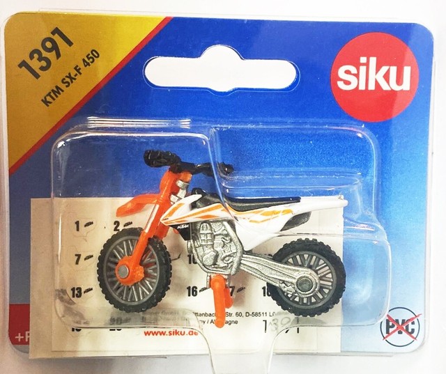 SIKU 1391 - KTM Sx-f 450 Diecast Motorcycle for sale online | eBay