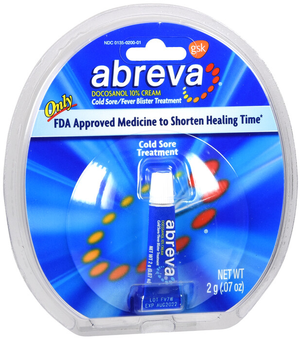 ABREVA CREAM 2GM docosanol TOPICAL CREAM (G) 10 % 307660801009| eBay