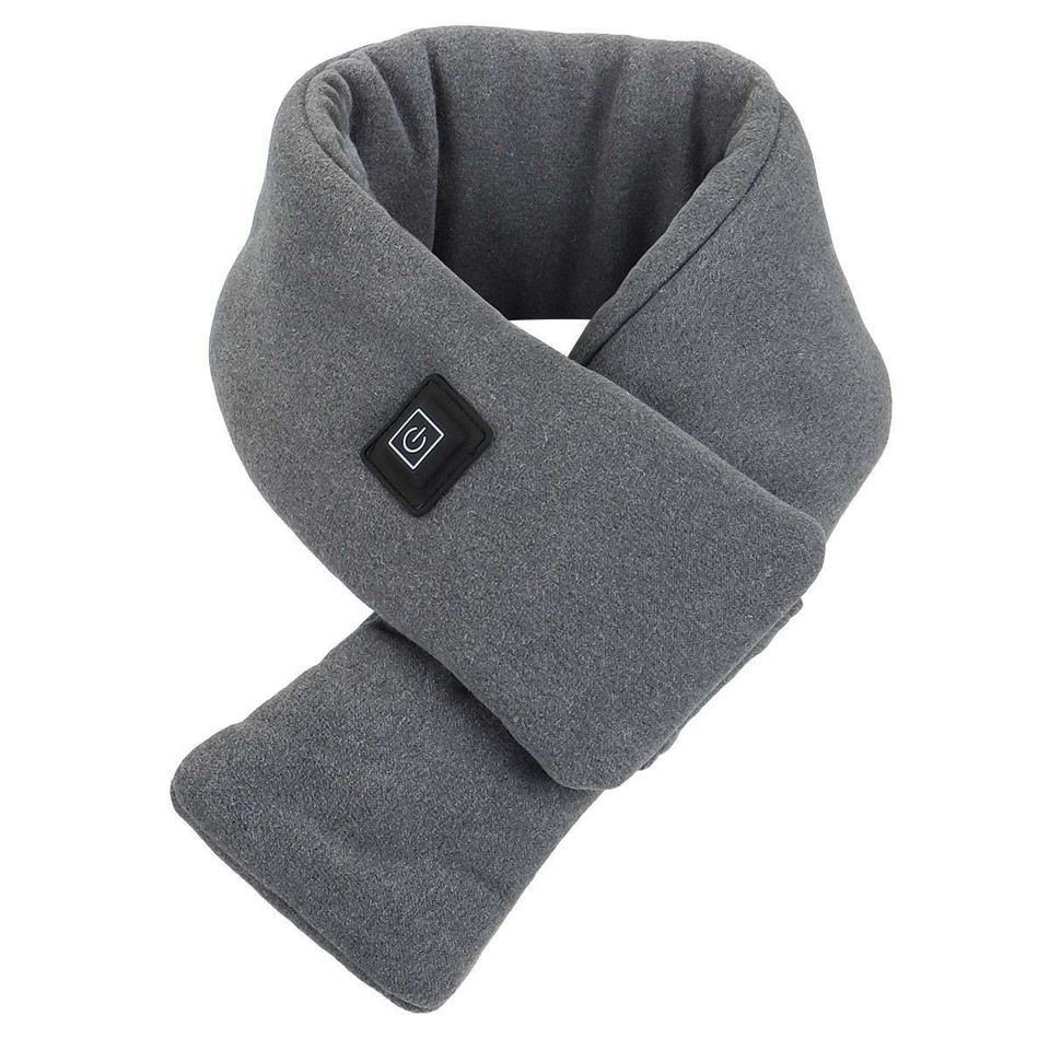 Electric Heated Scarf USB Heating Neck Heating Pad Winter Warmer Wrap ...