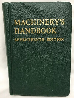 Manuals, Books & Plans - Machinery's Handbook