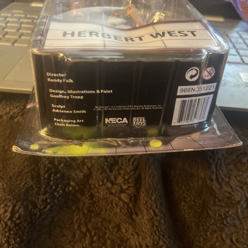 NECA Toony Terrors Reanimator Herbert West Action Figure | eBay