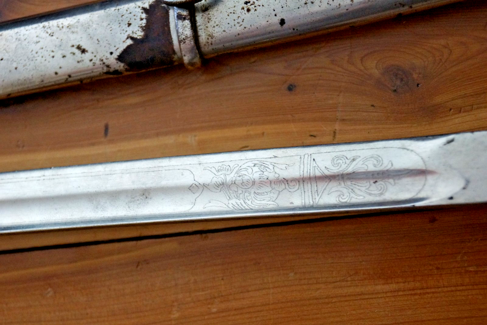 READ, Genuine NS Meyer FRONTIER US Army Officer Saber Model 1902 Made ...