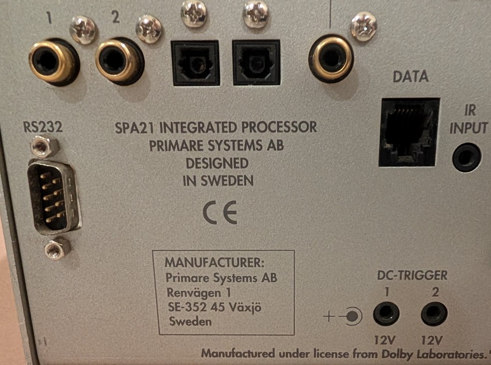 Audiophile Primare SPA21 Integrated Amplifier Receiver 5.1 | 5x100W ...