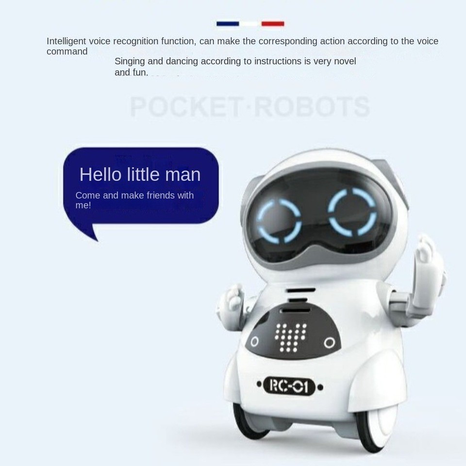 Dancing Voice Interactive Toy Multifunctional Pocket Robot Unique Mini ...