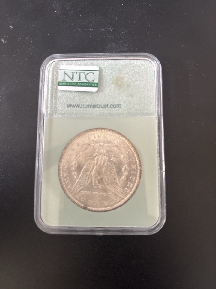 1890 Morgan Silver Dollar – NTC MS65 – Gem BU Luster – $1 Coin CLEAN | eBay