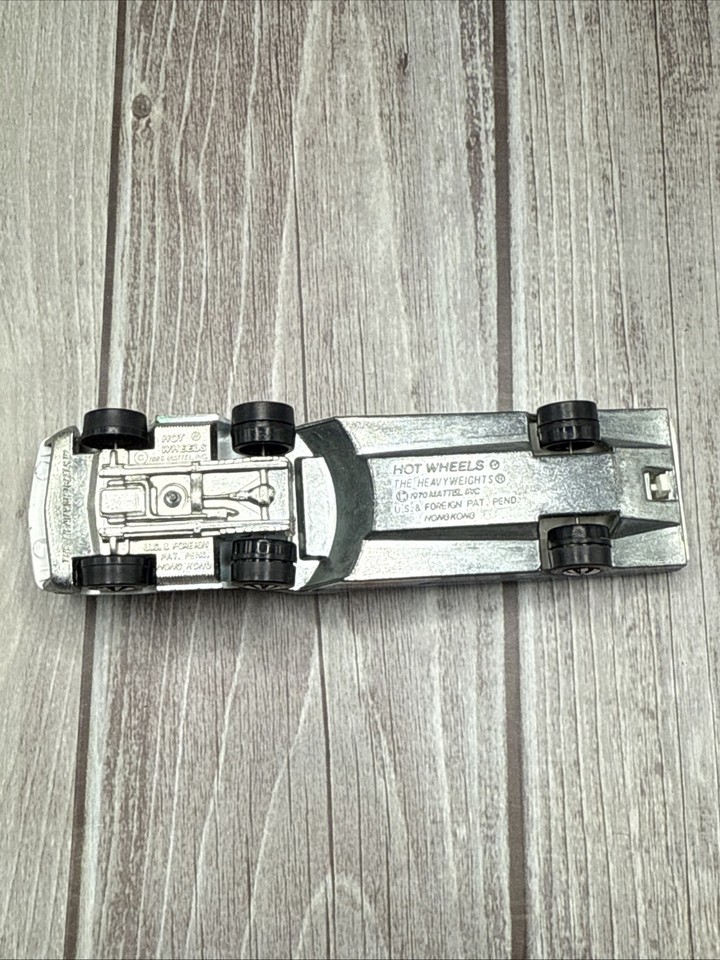 1970's Hot Wheels Redline Heavyweights Racer Rig White Enamel GREAT ...