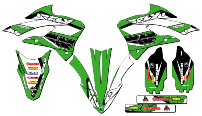 2022-2025 KX 112 13 FLY Green Senge Graphics Kit Compatible with ...