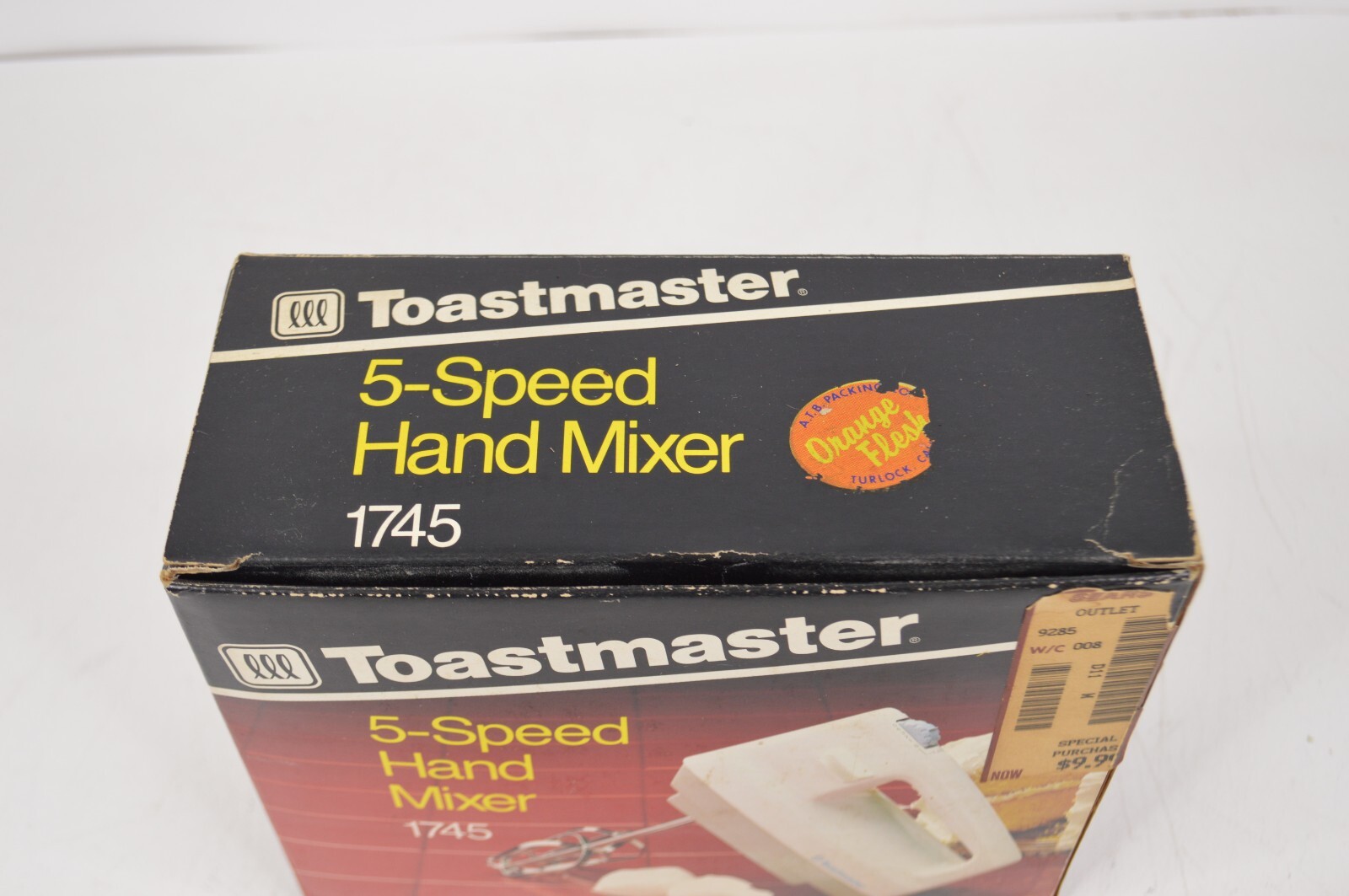 Toastmaster 5-Speed Hand Mixer No. 1745 Vintage 1980s White Gray PROP ...