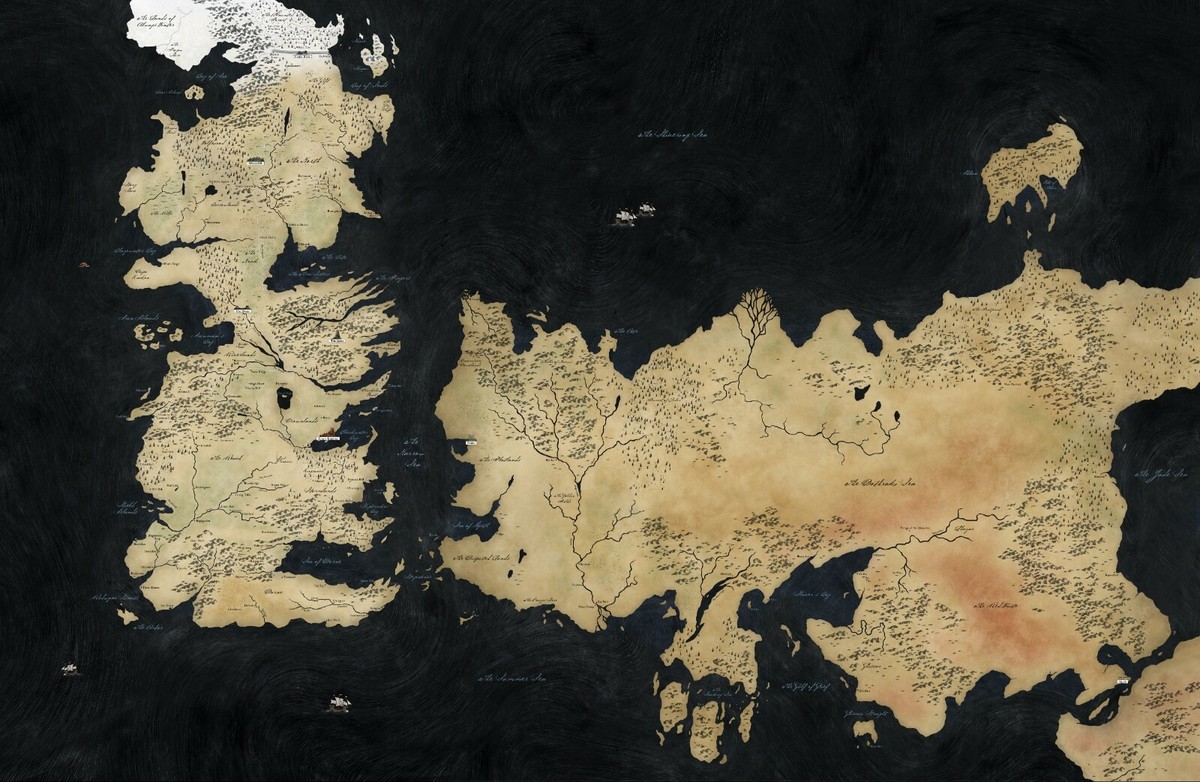 Westeros Map North