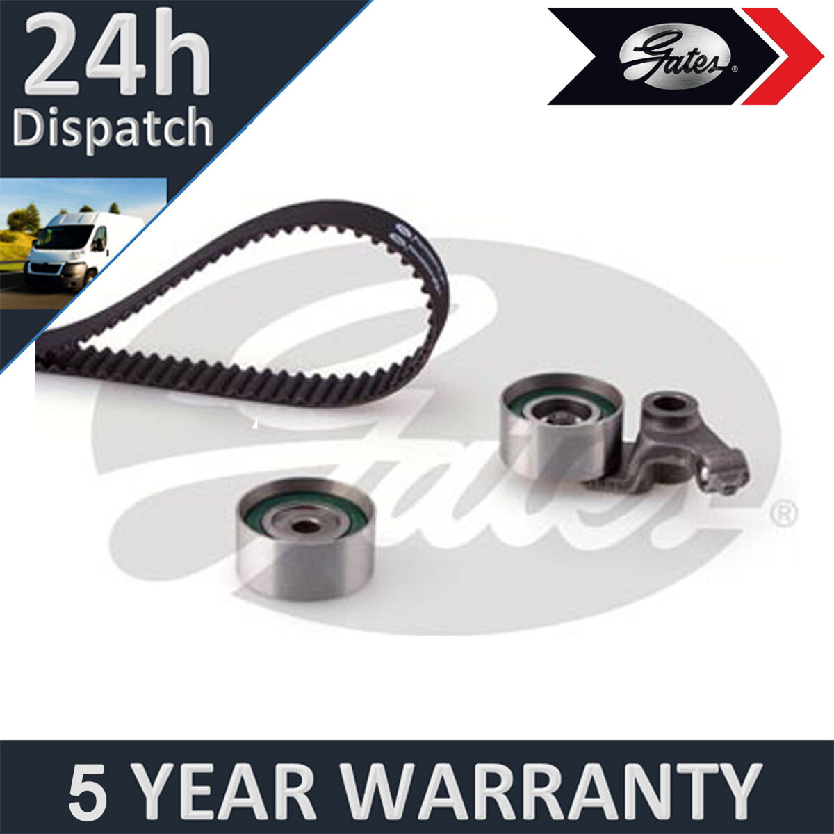 Gates Timing Cam Belt Kit Fits Toyota Avensis RAV4 Corolla 2.0 D #1 ...