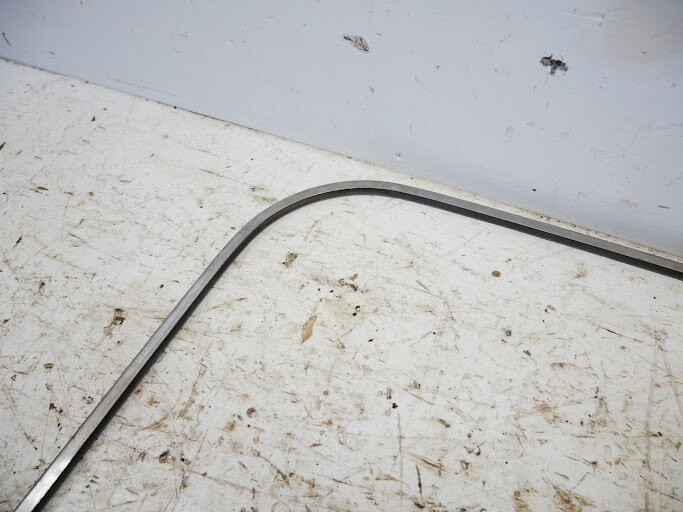 NOS Jeep Grand Wagoneer Rear Tailgate Window Glass Stainless Trim ...