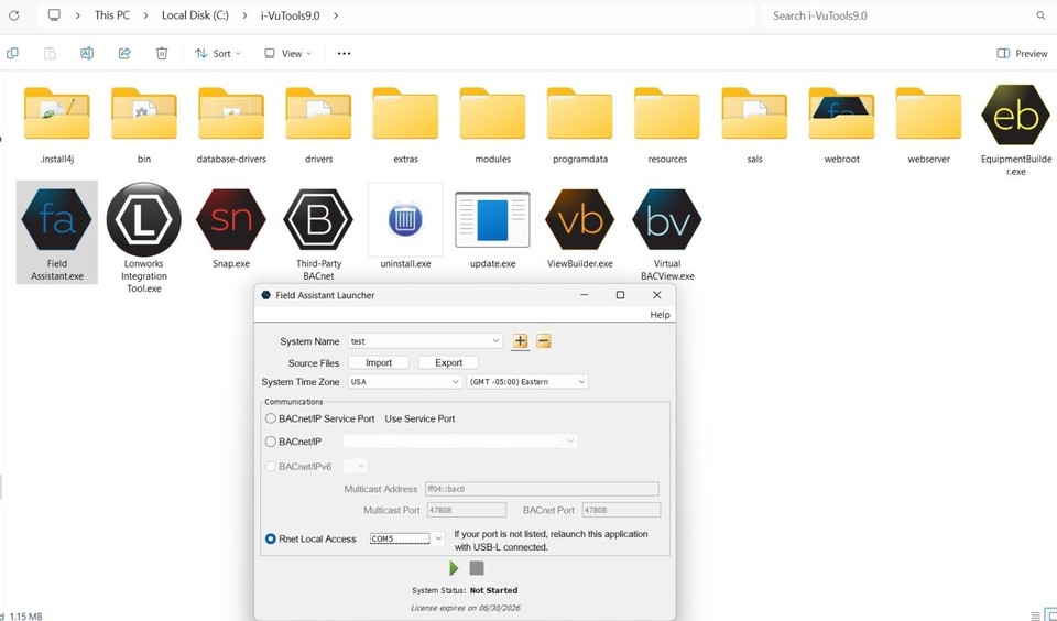 USB-L Field Assistant 9, i-Vu Link Rnet cable TKIT iVu HVAC Carrier CIV ...
