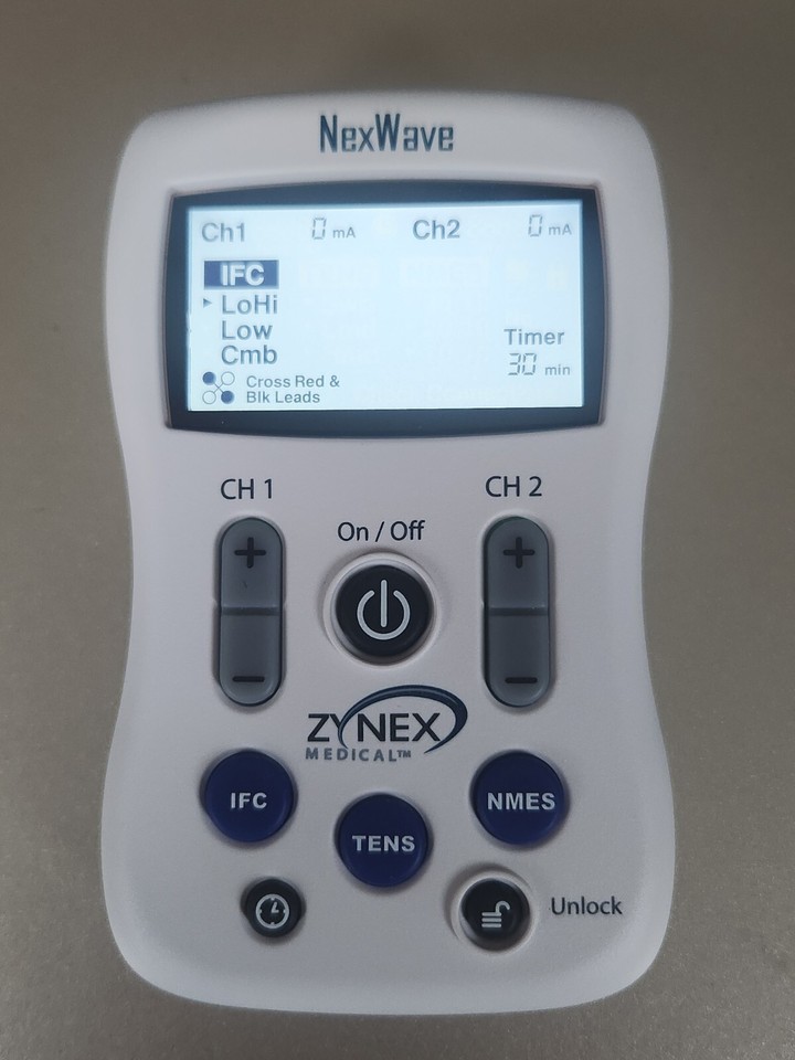 NEW ZYNEX Medical NexWave Tens Machine & all accessories included | eBay