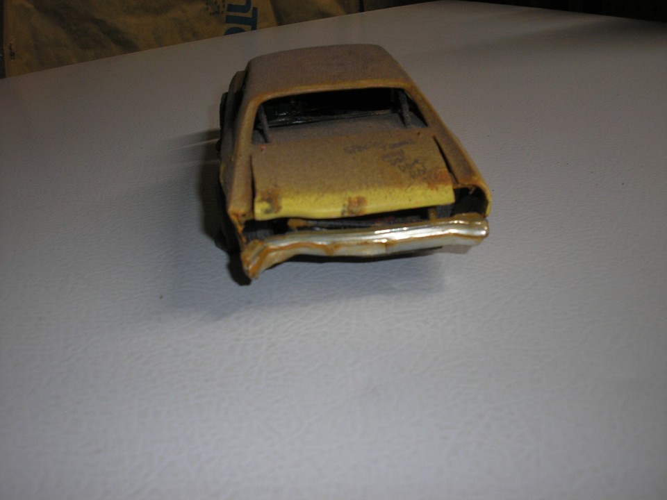 1/24 Custom RUSTY WEATHERED 1960's Chevy Chevelle Race Car for Junkyard ...