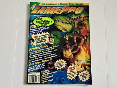 Vintage GamePro July 1993 W/ Poster | eBay