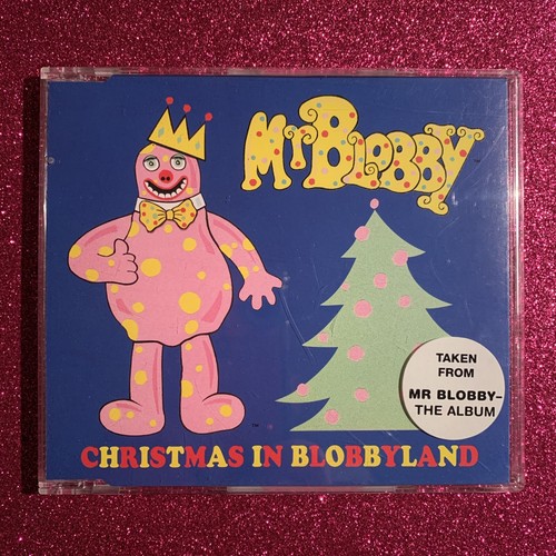 Mr Blobby - Christmas In Blobbyland (CD, 1995) 4 TRK Single *VERY RARE ...
