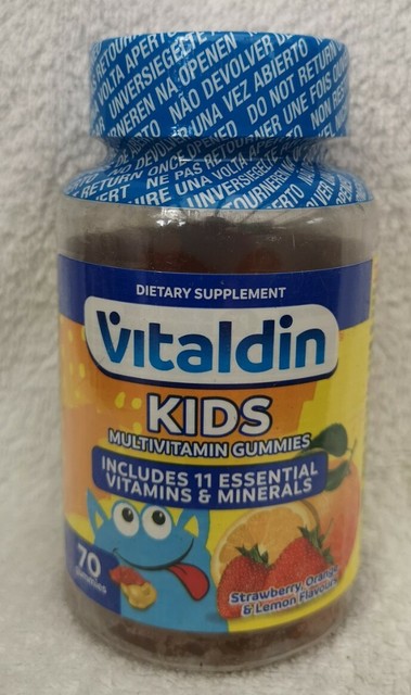 Vitaldin Kids Multivitamin Gummies – Food Supplement for Children With ...