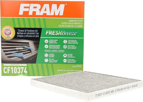 FRAM Fresh Breeze Cabin Air Filter with Arm and Hammer Baking Soda ...