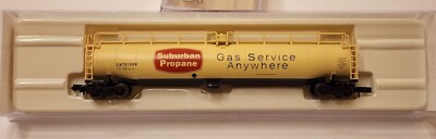 Atlas N Scale 33,000 Gallon Tank Car Suburban Propane #1309 | eBay