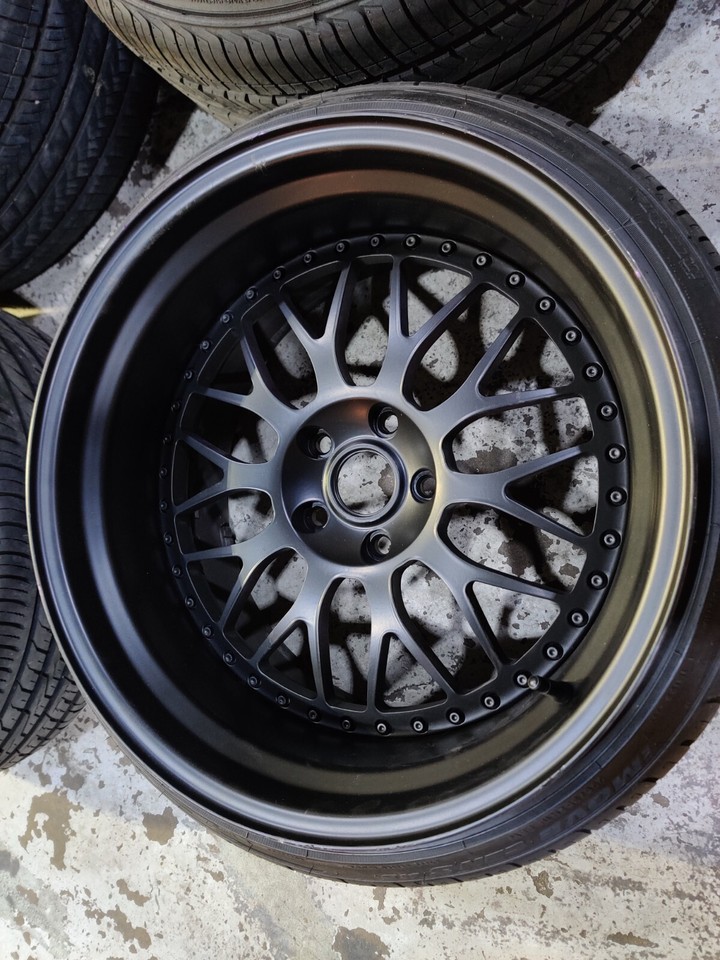19 5x114.3 GMR 3pc Forged Wheels,BBS,Hre,CCW,Volk,work,SSR,apex,advan ...