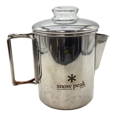 Snow Peak PR-006 stainless steel percolator 6 cups Snowpeak Coffee