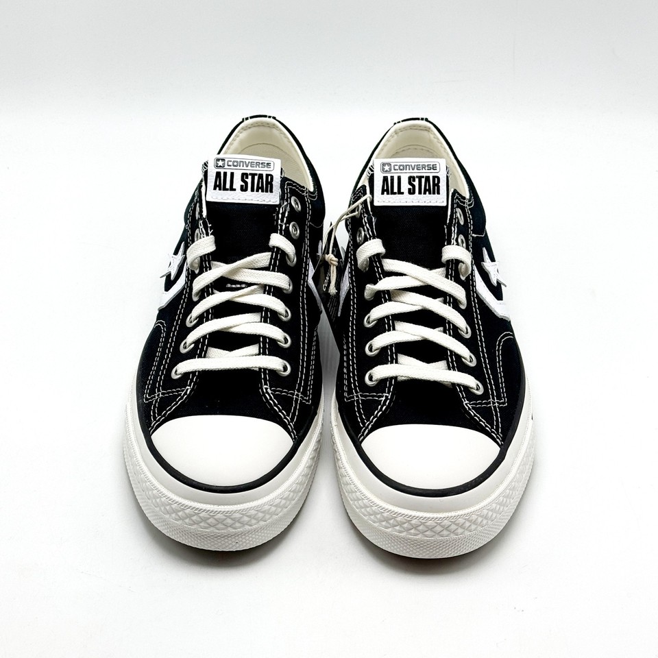 *NEW* Unisex CONVERSE Star Player 76 Premium Canvas LOW Black (A01607C ...