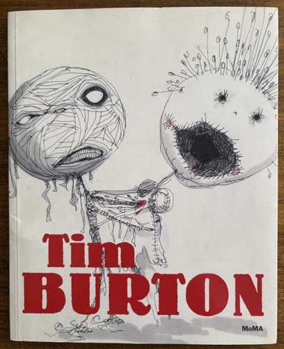 VG Tim Burton MoMA Museum Book Art Film Drawings 64 Pages Paperback ...