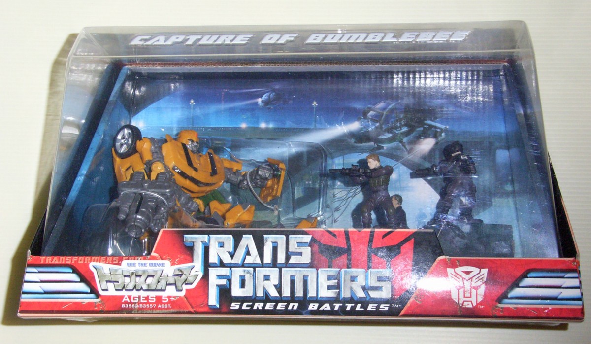 Transformers 1 Bumblebee Captured Transformers (Movie) Cyber Slammers