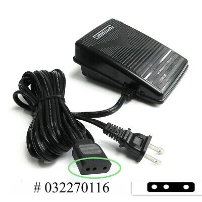 for Kenmore 3 prong Foot Control Pedal Sewing Machine Part# 032270116 ...