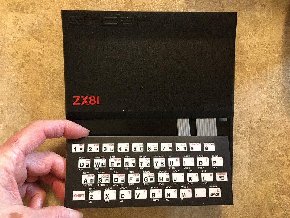 Upgrade / Replacement SINCLAIR ZX81 / TIMEX TS1000 Keyboard with ...
