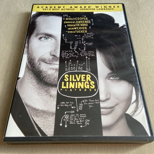 Silver Linings Playbook (DVD, 2012) Jennifer Lawrence Bradley Cooper ...