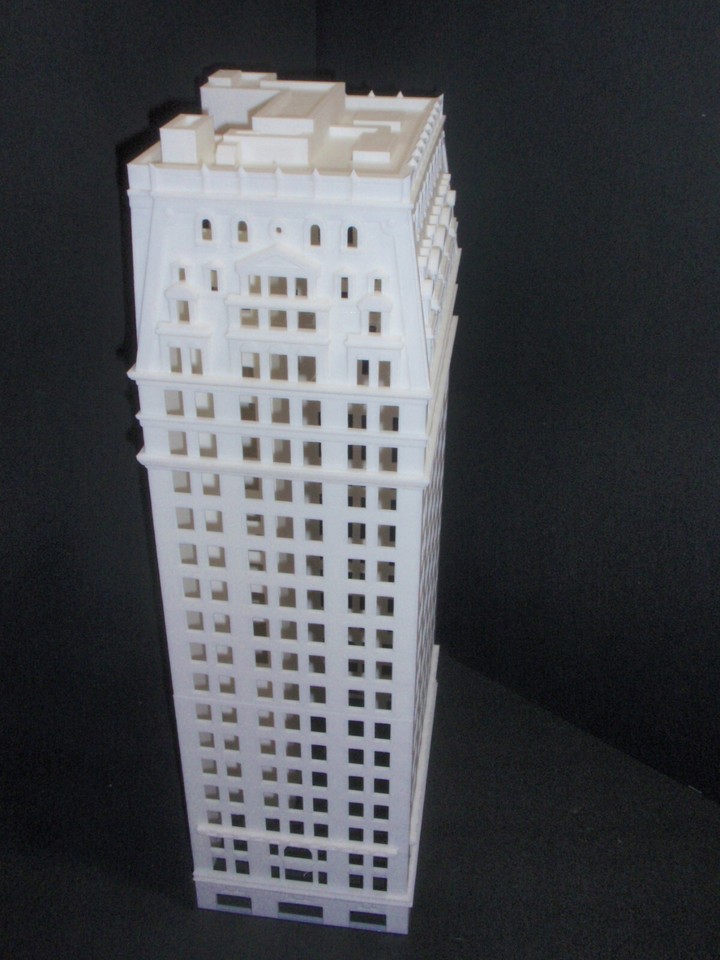 N Scale Skyscraper - W Union Square Hotel - 17 3/4 Inches Tall | eBay