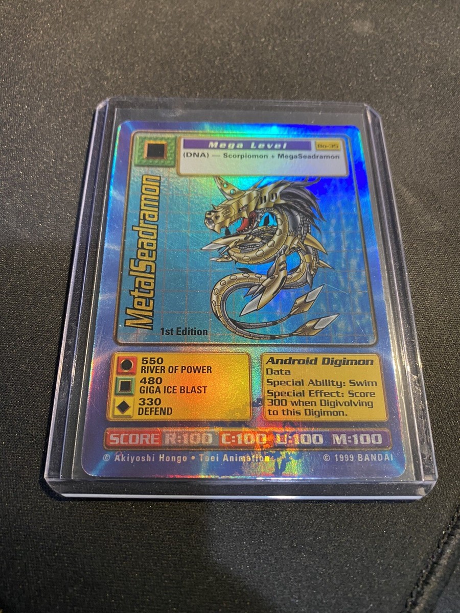 Metalseadramon Evolutions MetalSeadramon Bo 267 Digimon Card Game Holo