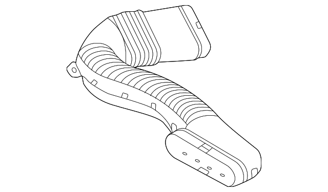 Genuine Mercedes-Benz Air Intake Hose 2740900900 OEM for sale online | eBay