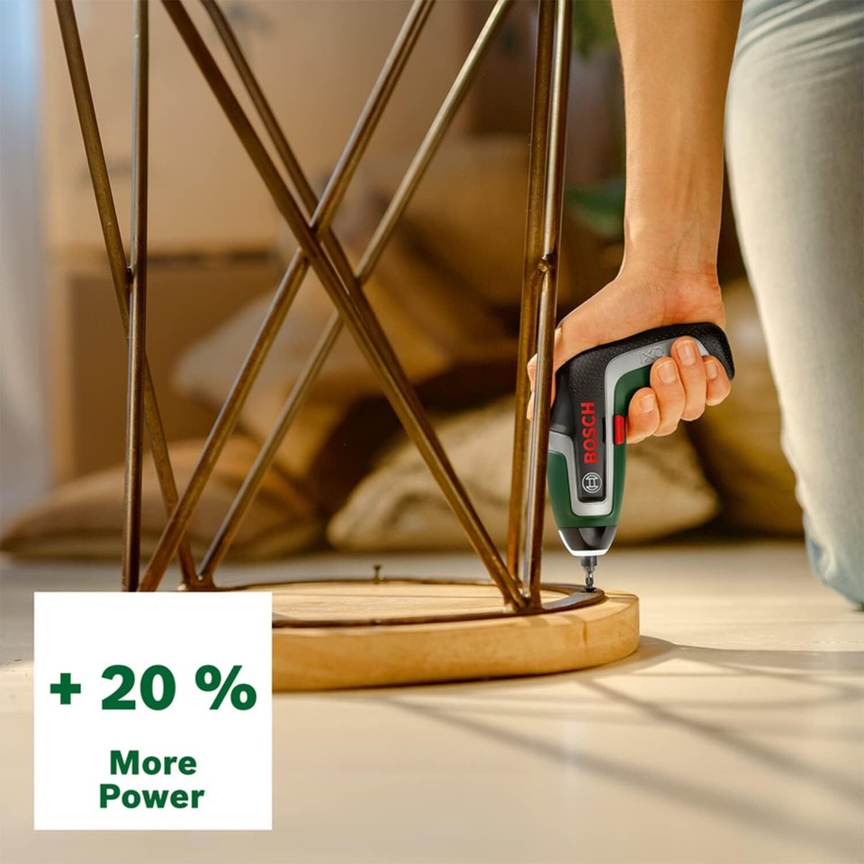 Bosch Compact Cordless Screwdriver IXO (7th Generation; 3.6V; 2.0Ah; 5 ...