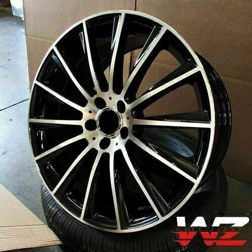 20x8.5 / 20x9.5 Wheels For Mercedes E300 E350 E550 20" 5x112 Staggered ...