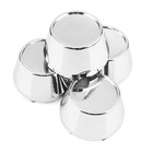 4pcs 64mm(2.52in) Wheel Center Cap for Chrome Car Wheel Decorations | eBay