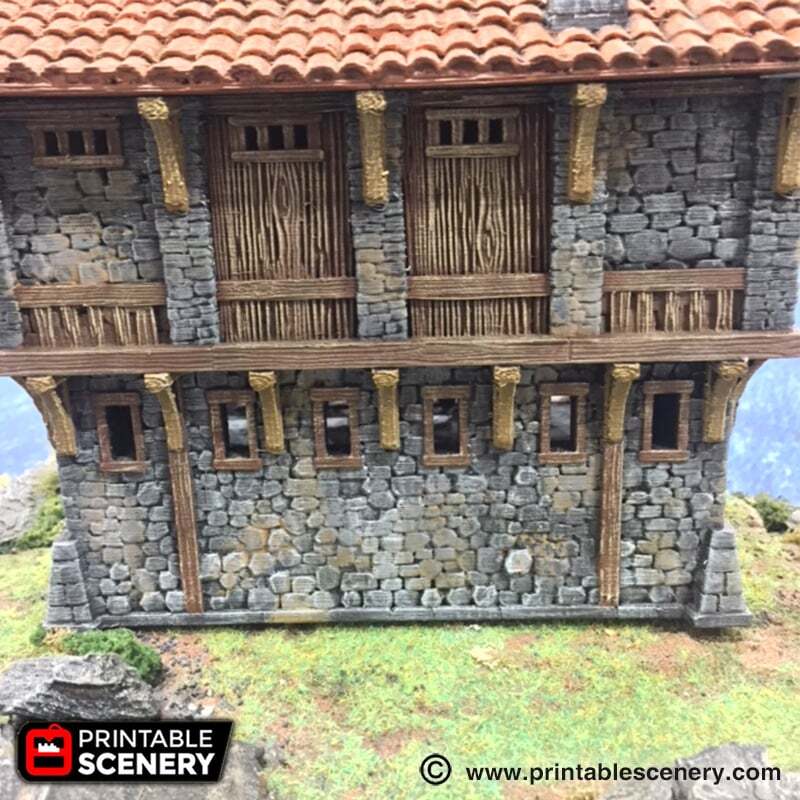 The Warehouse by Printable Scenery, 3D Printed Tabletop RPG Scenery ...