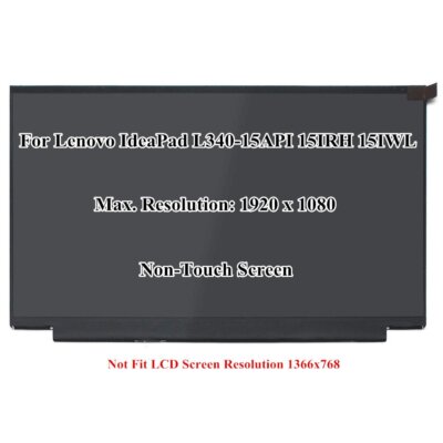 15.6" FHD LCD LED Display Screen Panel For Lenovo IdeaPad L340-15API ...