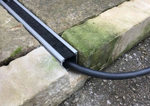 EV Electric Car Charging Point Cable Footpath Pavement Crossing Safety ...