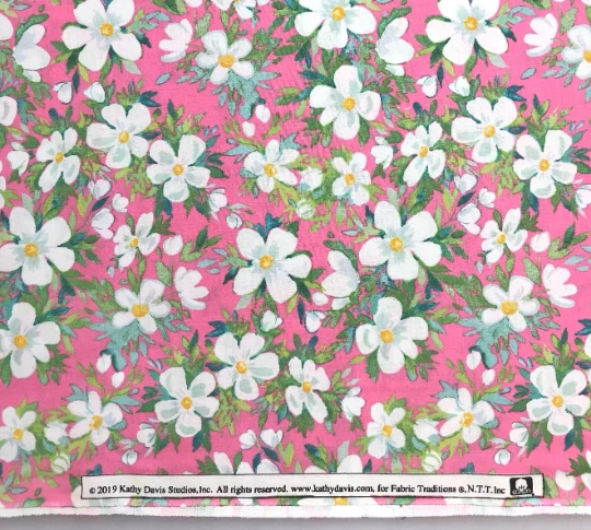 White Flower Cloth Texture